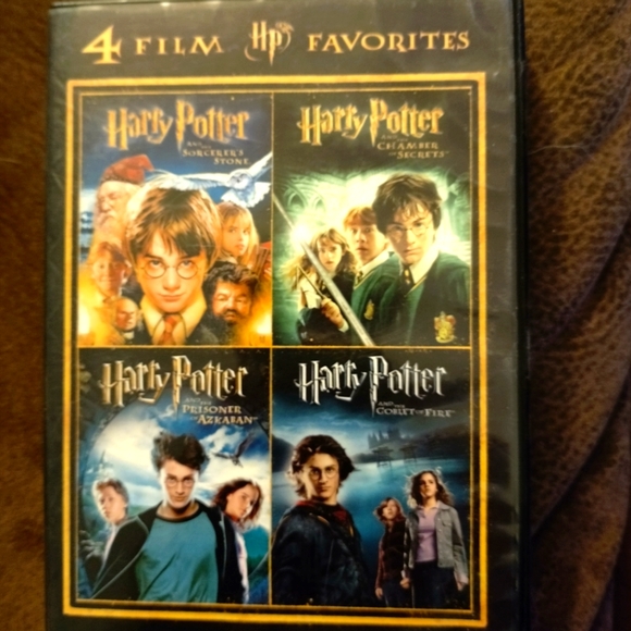 Media | Harry Potter 4 Movie Dvd Set | Poshmark